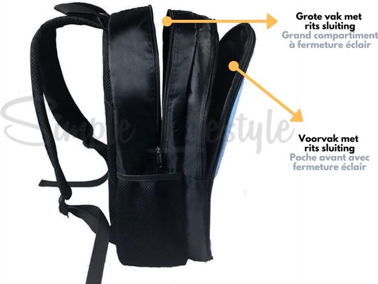 Simple Lifestyle® Roblox rugzak- Kinder rugtas en Pennen Etui - Blauw ...