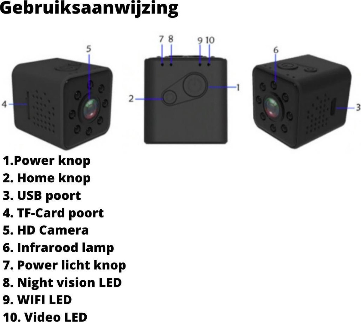 Spy Camera - Mini Spy Camera - Verborgen Camera - Spycam - Spycam Draadloos - ... | bol.com