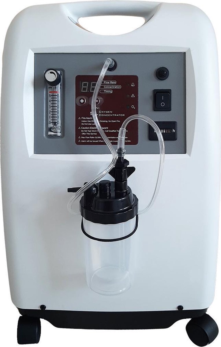 Zuurstofconcentrator 5 Liter per minuut - 90%-95% zuurstof - Medical ...