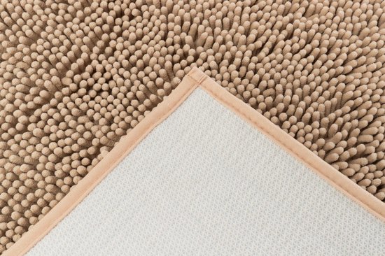 Schoonloopmat - droogloopmat - waterdicht - 120 × 80 cm - beige | bol