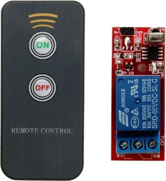 Let op type!! LDTR-WG0151 1 kanaal infrarood switch relay module driver ...