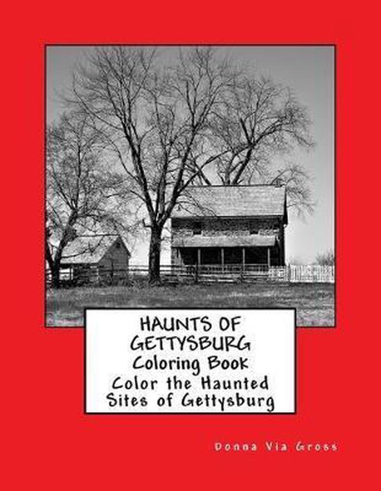 Haunts of Gettysburg Coloring Book: Coloring Book Featuring 50 images ...