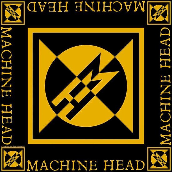 Machine Head - Diamond Logo Bandana - Zwart | bol