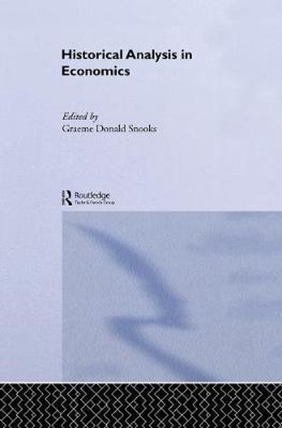 Historical Analysis in Economics | 9780415756082 | Boeken | bol.com