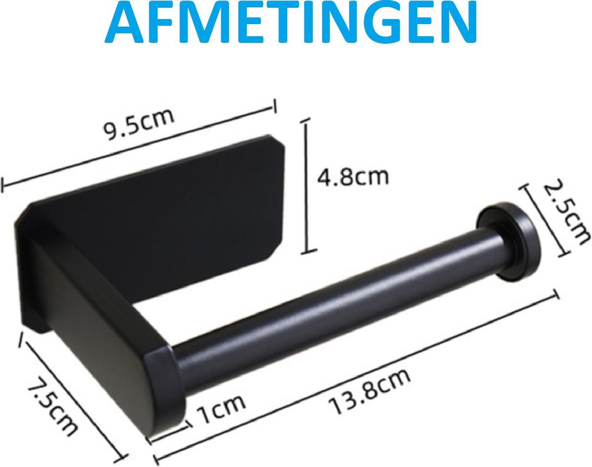 WC Rolhouder - Toiletrolhouder - WC papier houder - Toiletpapier houder ...