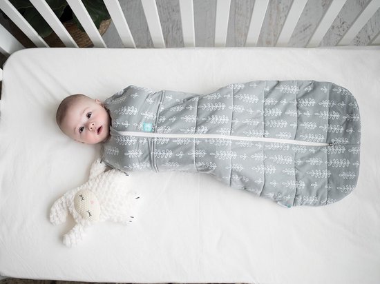 Ergopouch Ergococoon Baby (Inbaker) Slaapzakje Grey Fern - 2.5 TOG 3-12 ...