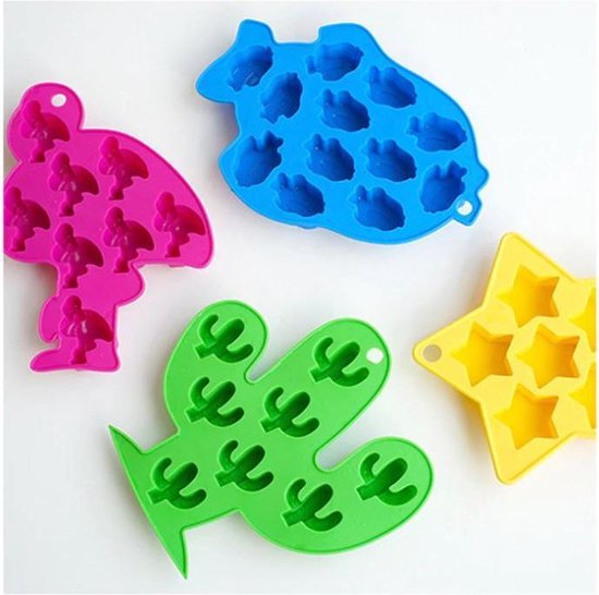 Cactus Siliconen Ijs Mallen Diy Ice Cube Klontjes Mal Silicone ijs mal ...