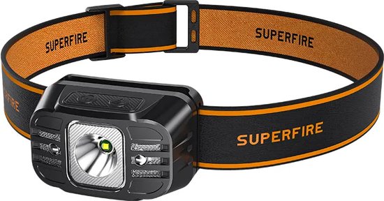 Hoofdlamp LED Oplaadbaar - Hoofdlamp - Bewegingssensor - Waterdicht ...