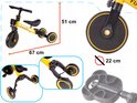 Fix Mini Fiets 3 in 1 - Loopfiets - Kinderfiets - Driewieler - Cadeau ...