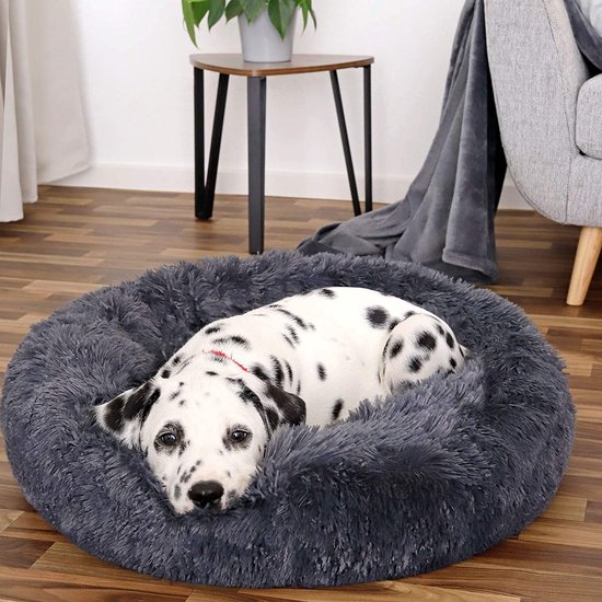 Donut Hondenmand kattenmand - Zacht en Luxe Hondenkussen - Wasbaar ...