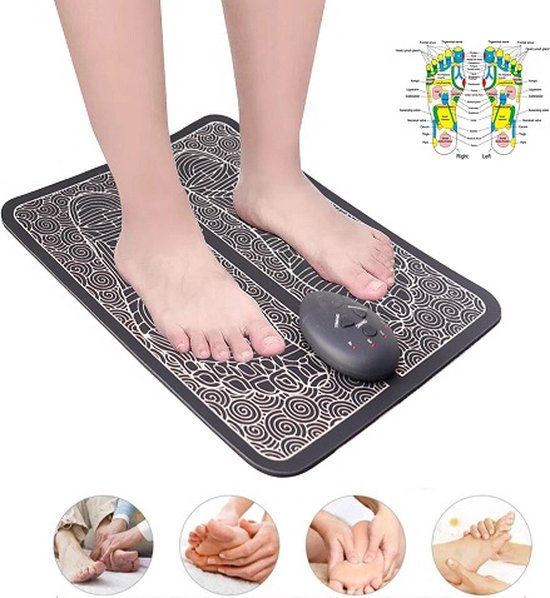 Ems Voet Massage Mat Elektrische Voetmassage Spier Stimulator Relax