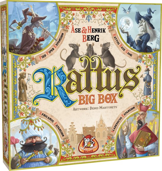 White Goblin Rattus Big Box - Bordspel voor 2-6 spelers - 8+ jaar | bol