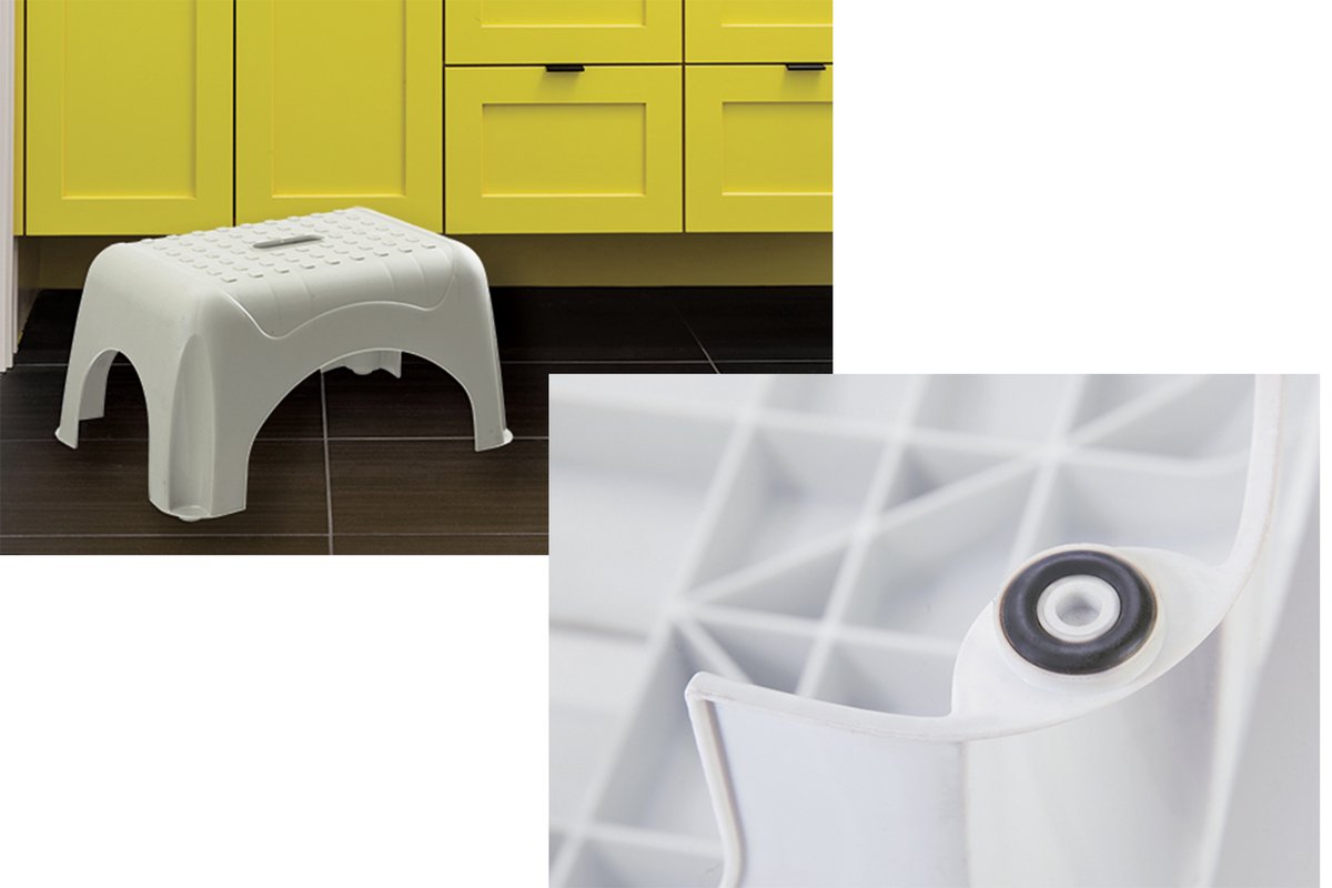 3X Opstapkrukje Max. belastbaar gewicht 150 KG Opstapkrukje - opstapje ...