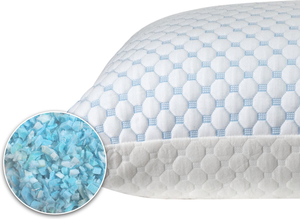 Hoofdkussen – Koudschuim – Memory Foam – Afstelbaar Design ...