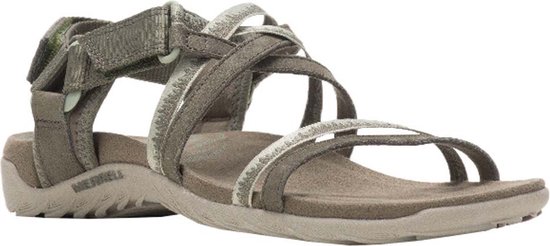 MERRELL Terran Lattice III Sandalen Dames - Olive - EU 41 | bol.com