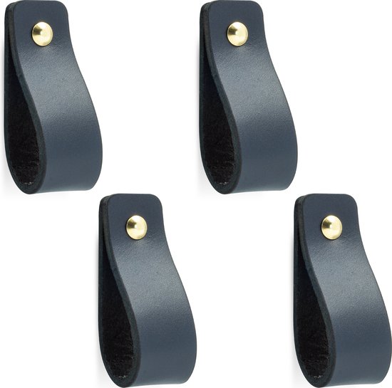 Buffel&Co Leren Handgrepen – Meubelgreep – Handvaten Kast – Keukengreep ...