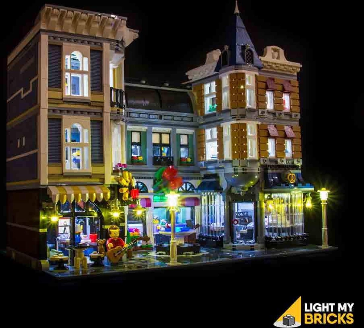 Light My Bricks - Verlichtingsset geschikt voor LEGO Assembly Square ...