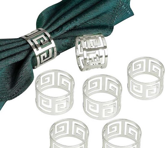 WiseGoods Luxe Servetringen Set - Servetring - Servet Ring - Servetten ...