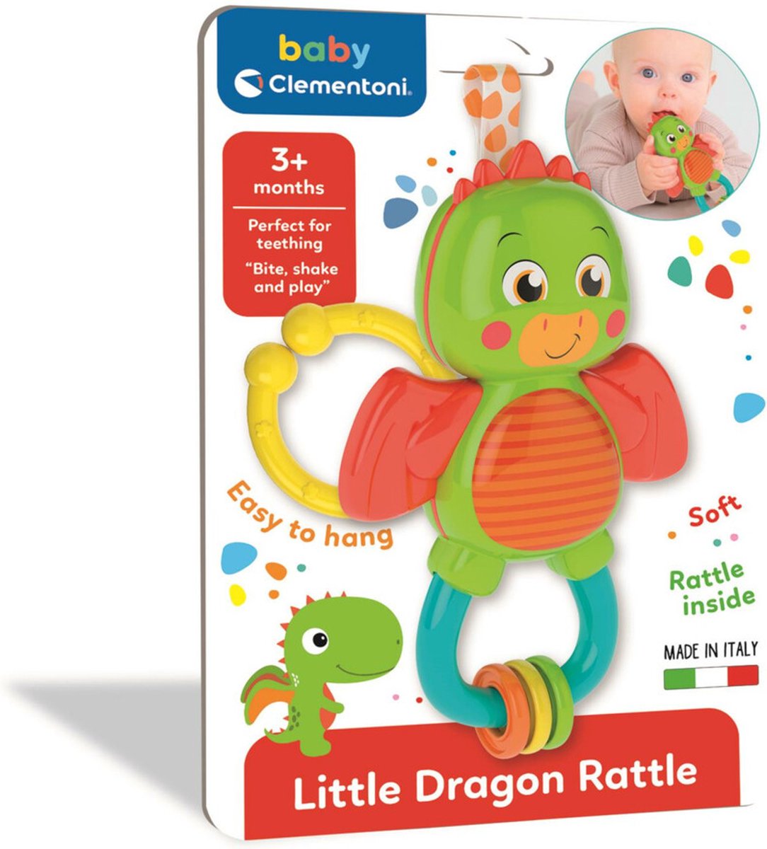 Clementoni Rammelaar Draak | bol.com