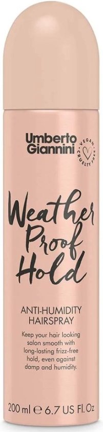 Umberto Giannini - Weather Proof Medium Hold Finish Spray - 200ml | bol
