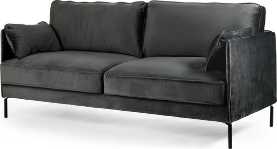 3 zits bank CL L+R, stof RIB, RIB230 antraciet | bol.com