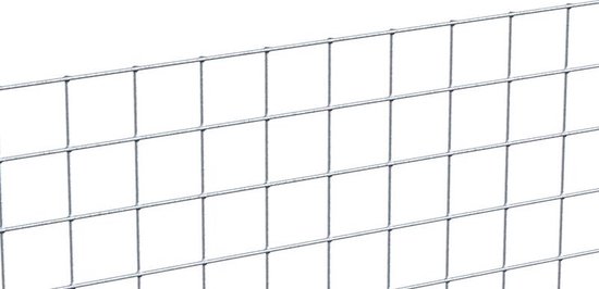 Alberts Gelast gaas verzinkt, 100 cm x 5 m, 12,7 x 12,7 mm, 1 mm | bol.com