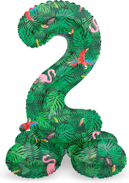 Cijfer 2 Standaard - Jungle | bol.com