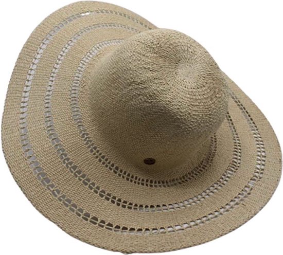 Zonnehoed Strandhoed Effen Beige | bol