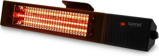 Sunred® Wand Terrasverwarmer - Heater - Muurmontage - infrarood ...