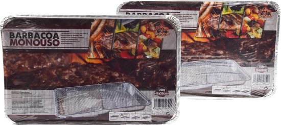 2 pièces |BBQ jetable Instant Picnic| pour 8 personnes | Jetable ...