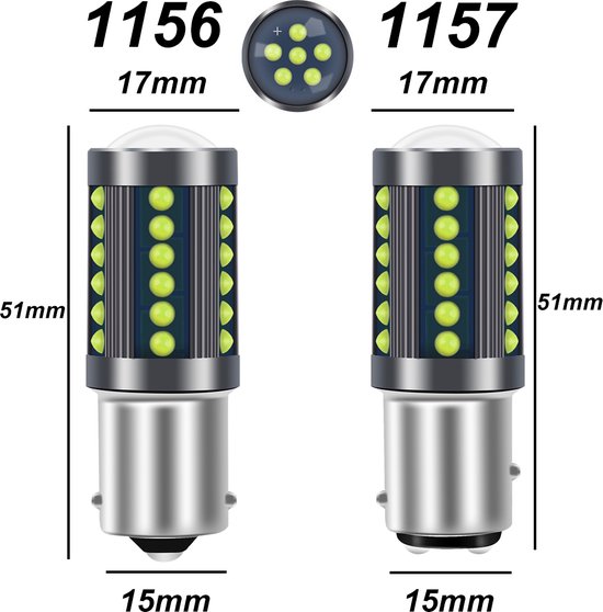BA15S [LED] [WIT] | bol.com