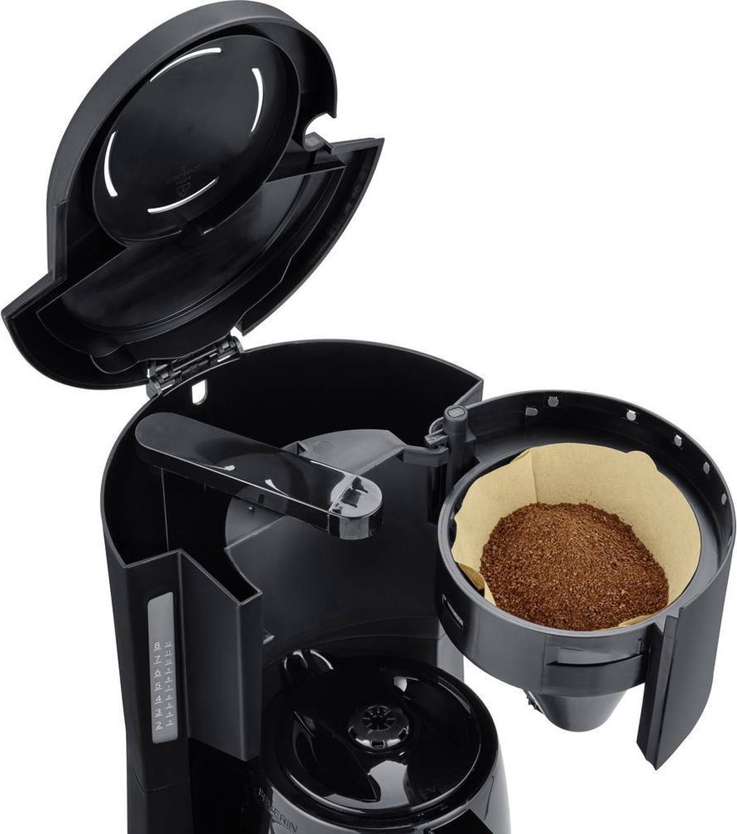 Koffiezetapparaat - Filterkoffie - 8 Kopjes - 1L - 1000W - Zwart | bol.com