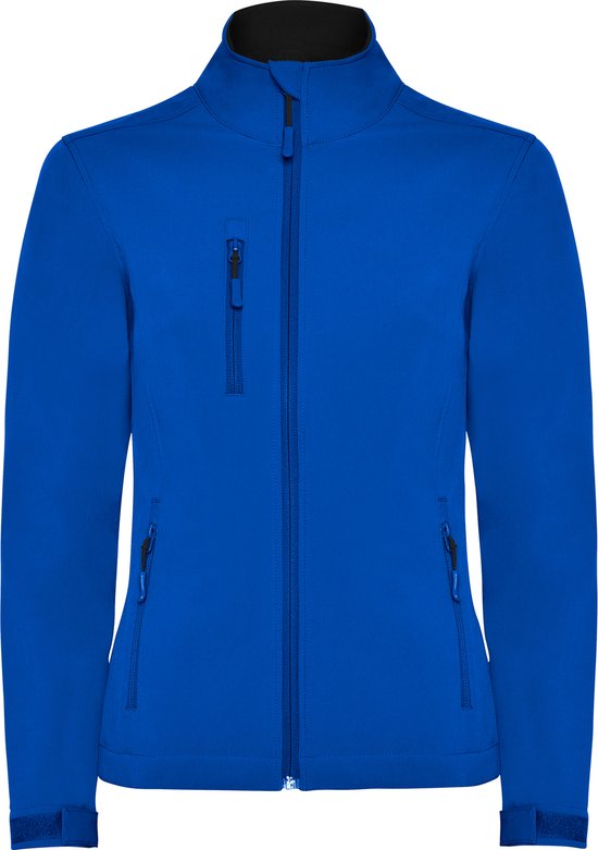 Soft shell Dames jas Kobalt Blauw Nebraska merk Roly maat M | bol