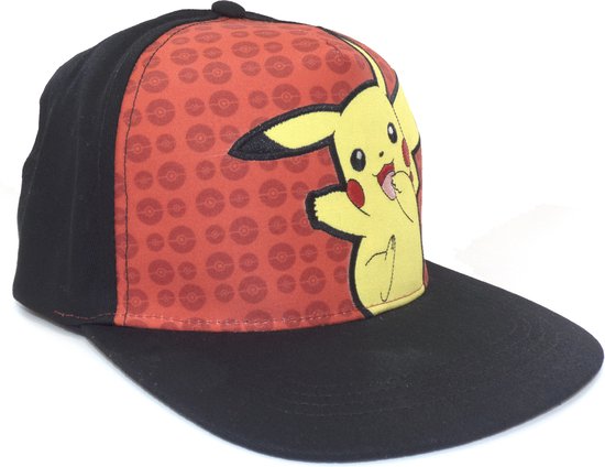 Nintendo - Pokémon Pikachu Rood en Zwart Cap | bol