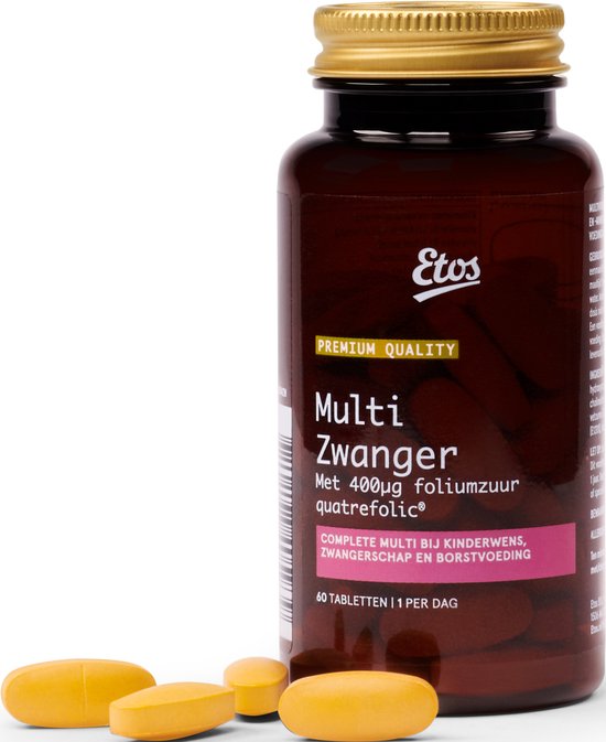 Etos Multi Zwanger - Premium - 60 stuks | bol