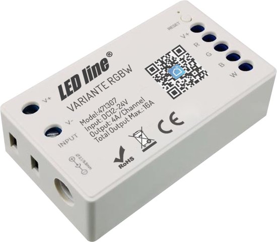 LED Line - LED Controller WiFi - 12V/24V - RGBW | bol