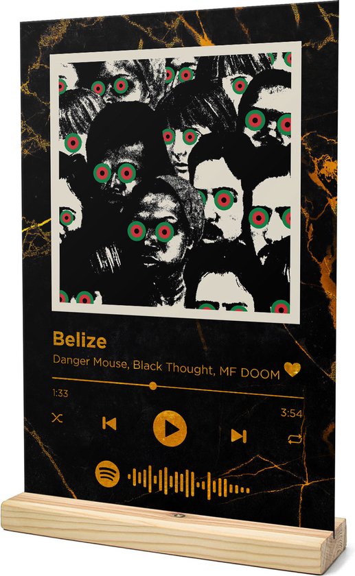 Songr Spotify Muziek Bordje - Belize - Danger Mouse, Black Thought, MF ...