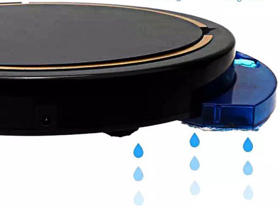 ICleaner Robotstofzuiger met Dweil functie - Verwijdert Dierenharen ...