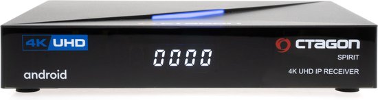 Octagon SPIRIT 4K UHD Android 9 IP-Receiver (HDR10+, Dual-WiFi, LAN ...