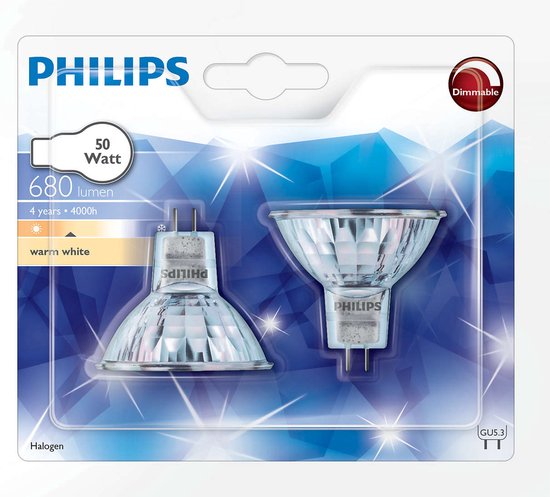Philips Halogen Spot 12 V Halogeenspot | bol