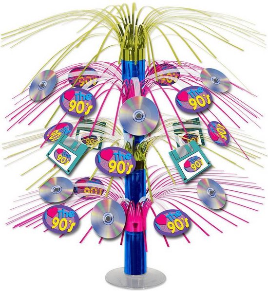 Feestpakket Jaren 90 tafeldecoraties - Jaren 90 party - Themafeest ...
