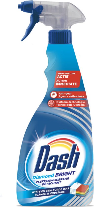 Dash Vlekverwijderaar Diamond Bright Vloeibaar - 4x 740ml ...