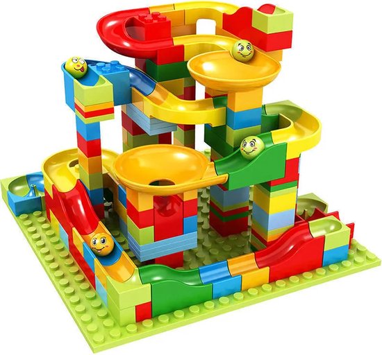 DBD Products - Lego blokjes bouwpakket - Knikkerbaan - Speelgoed. | bol.com