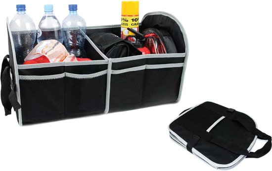Kofferbak opbergbox - Auto organizer - Zwart | bol