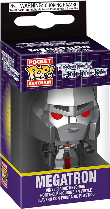 Funko Pocket Pop! Sleutelhanger: Transformers - Megatron | bol.com