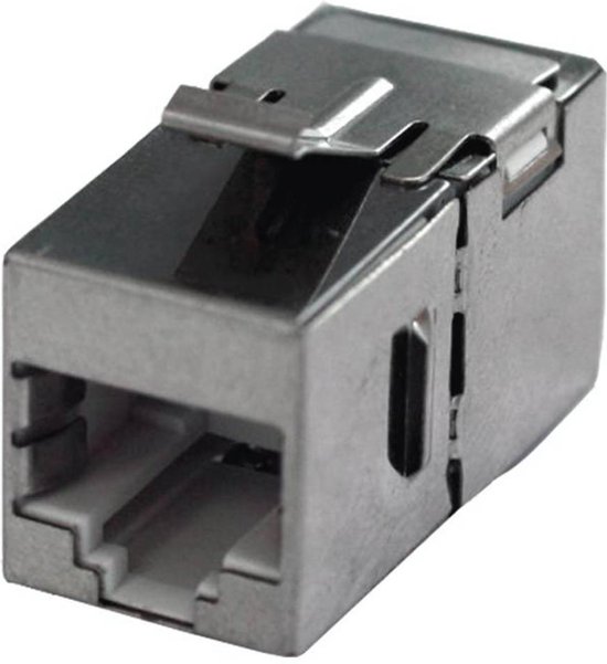 Bachmann RJ45 Netwerk Adapter CAT 6 [1x RJ45-bus - 1x RJ45-bus] RVS ...