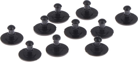 10 Stuks plastic drukknopjes/druksluiting voor xiaomi mi band 2 3 4 5 6 ...