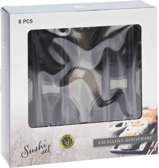 Excellent Houseware sushi serveer set voor 4 personen - keramiek | bol