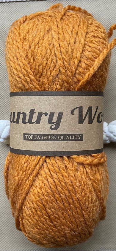 WOL-GAREN-LAMMY YARNS COUNTRY WOOL 520-BREIEN EN HAKEN-PER 5 STUKS. | bol