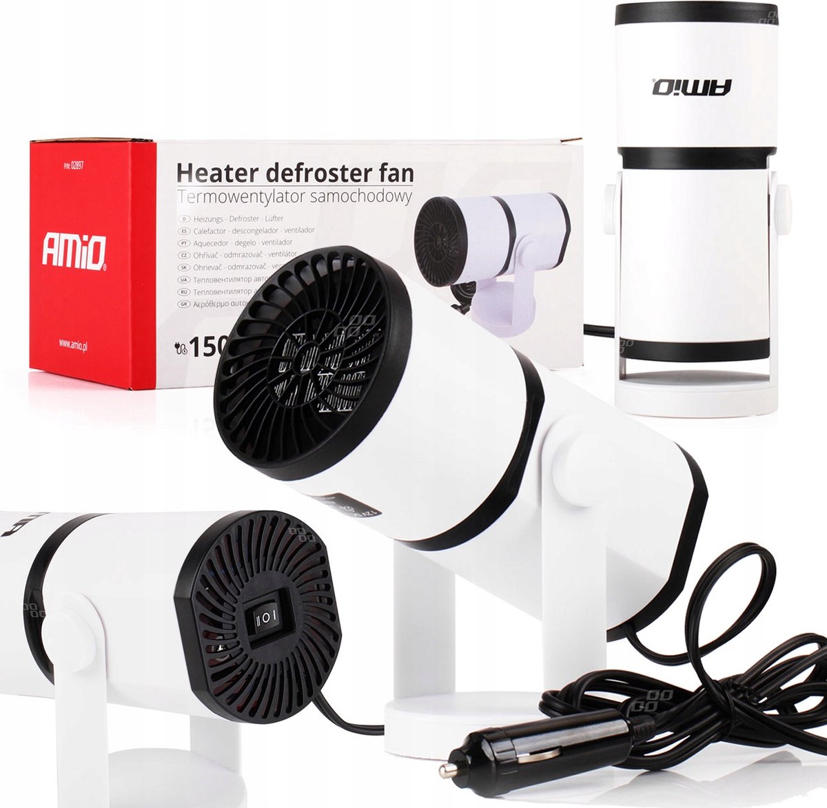 Autoverwarming - Wit - Car Heater - 12V - Auto Ontdooien ...